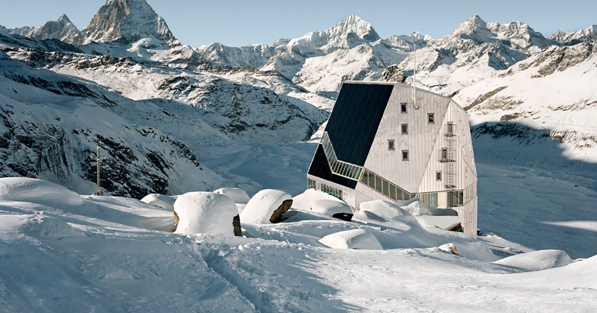 Monte Rosa Hut | Architectuul