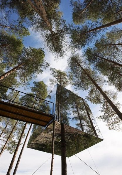 Mirrorcube Treehotel | Architectuul