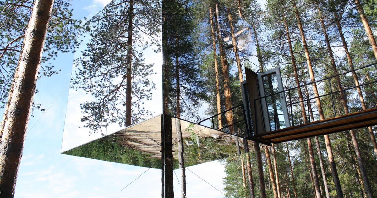 Mirrorcube Treehotel | Architectuul