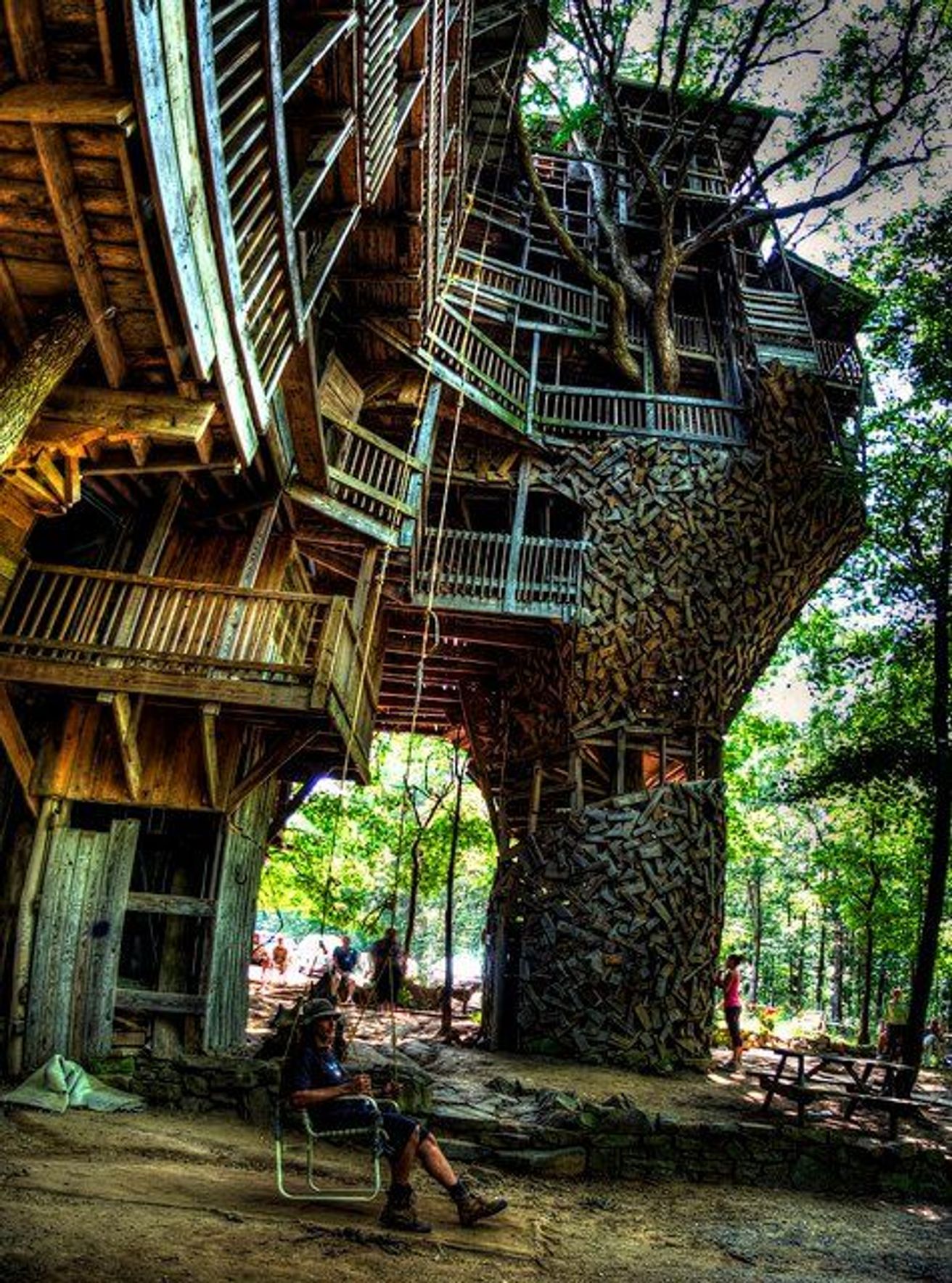 Tallest Treehouse In The World