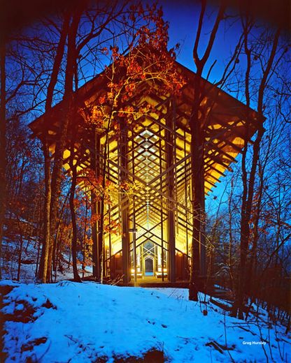 Thorncrown Chapel | Architectuul