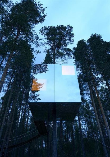 Mirrorcube Treehotel | Architectuul