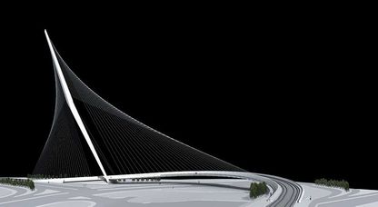 Jerusalem Chords Bridge | Architectuul