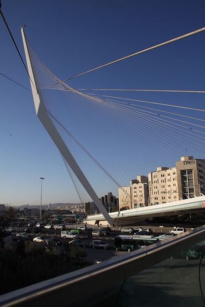 Jerusalem Chords Bridge | Architectuul