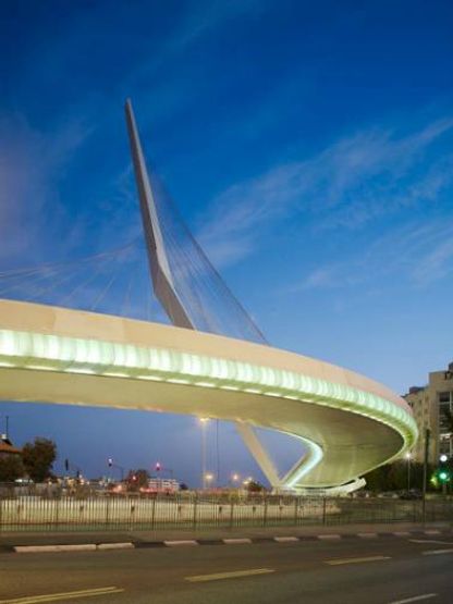 Jerusalem Chords Bridge | Architectuul