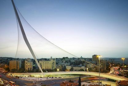 Jerusalem Chords Bridge | Architectuul