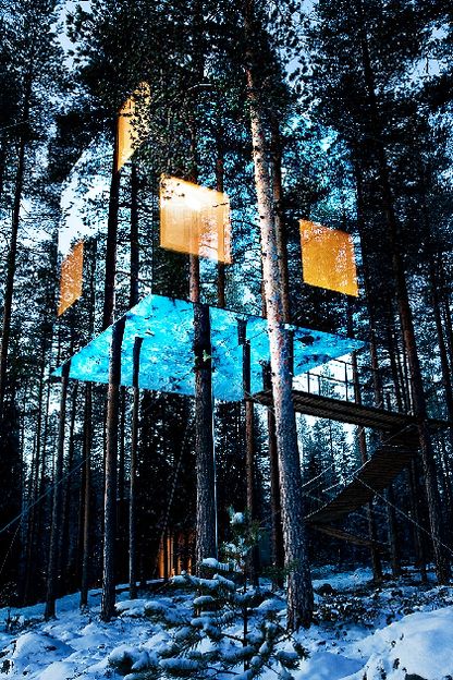 Mirrorcube Treehotel | Architectuul