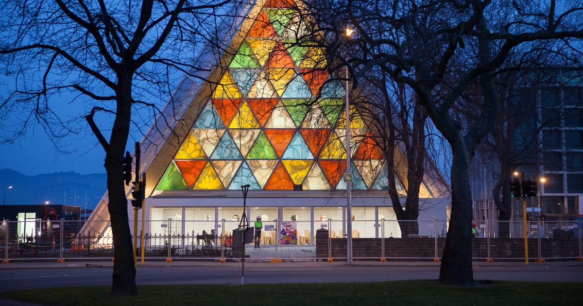 Cardboard Cathedral | Architectuul