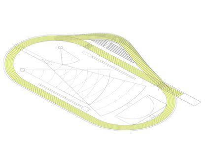 3D Athletics Track | Architectuul